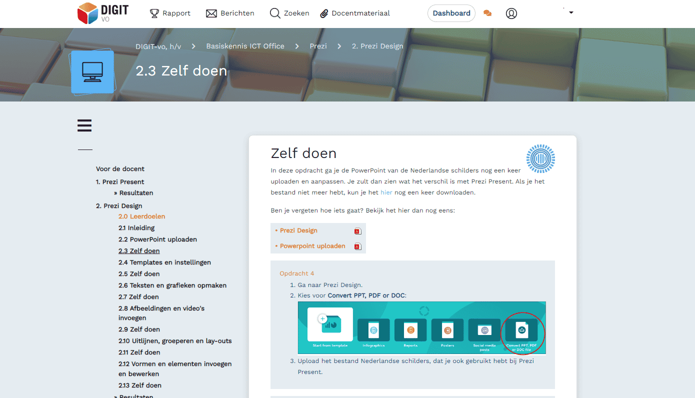 ICT basisvaardigheden voor het voortgezet onderwijs (VO)